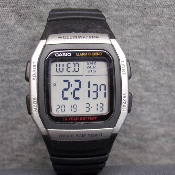 Men's CASIO Digital Watch W-96H - Works Great! | WatchCharts Marketplace