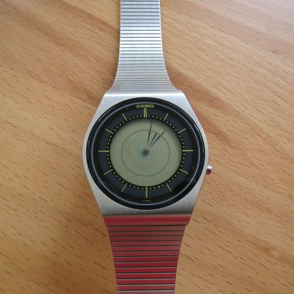 Casio AN-9 Modul 104 Digitaluhr Quartz LCD Vintage Rar selten 80er ...