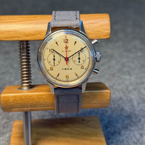 Red Star Seagull 1963 21 Zuan Manual Wind Chronograph Mechanical ...