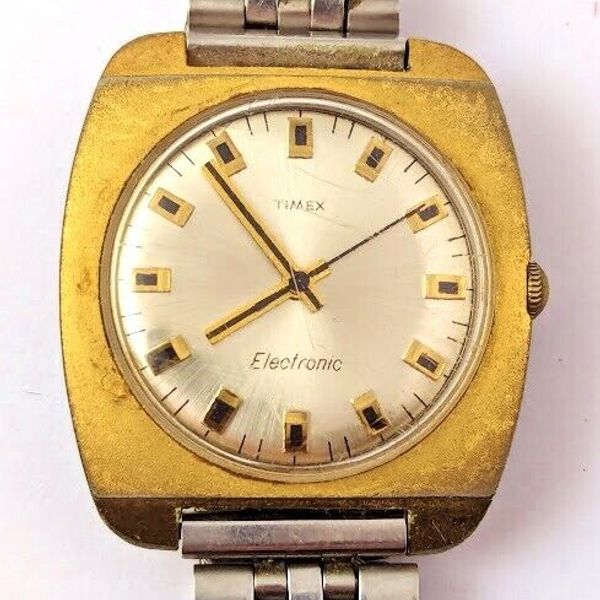 Vintage Timex Electronic Men's Watch, Vintage Watches, non-running ...