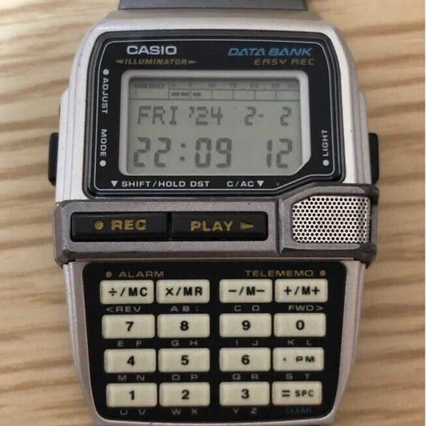 casio DBC-V500 data bank quartz digital watch used . | WatchCharts ...