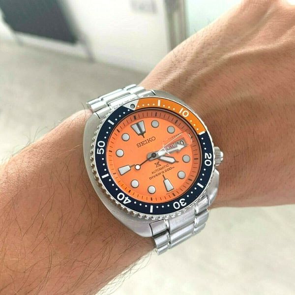 Seiko Orange Turtle "Nemo" SRPC95 Limited Edition Watch, 6 Months Old ...