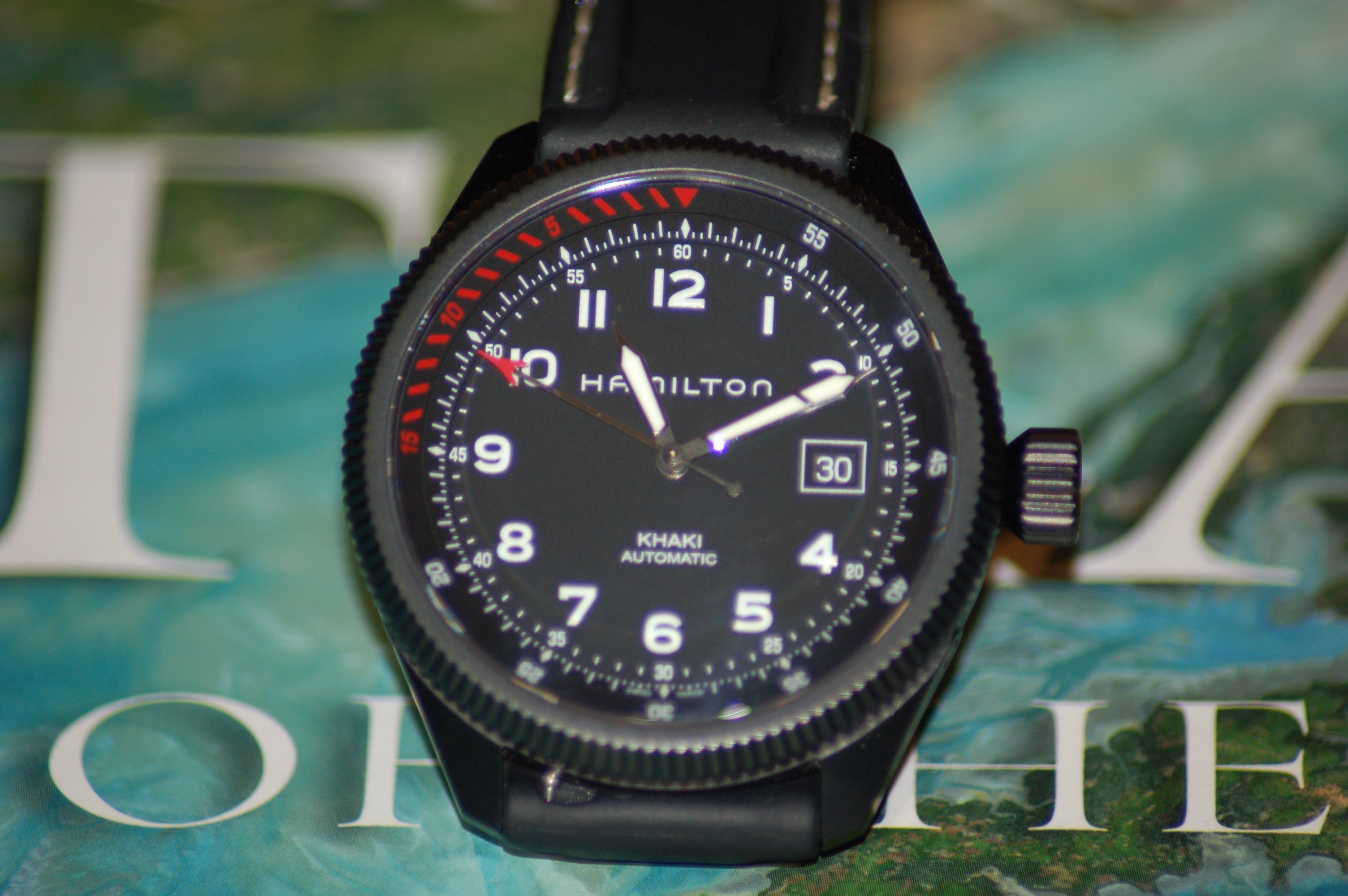 [WTS] [WTT] Hamilton Khaki Takeoff Air Zermatt H76695733 | WatchCharts