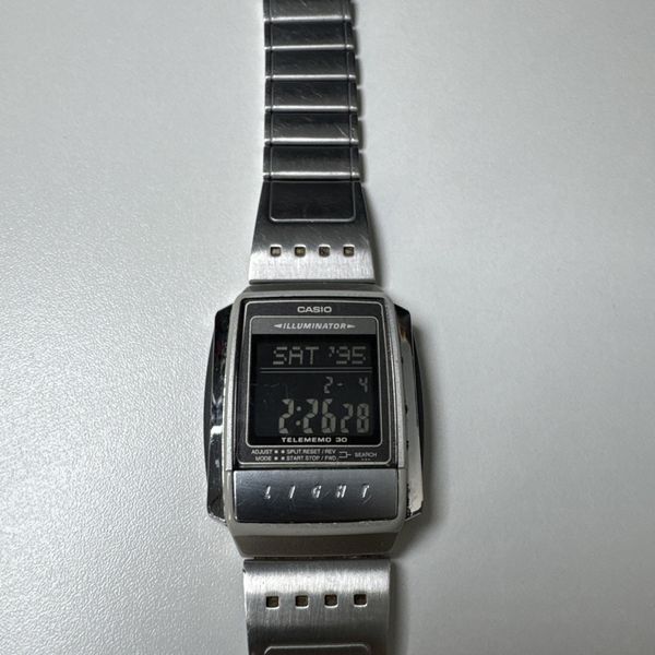 Casio A210 Digital Watch Vintage Illuminator with Telememo 30, Released ...
