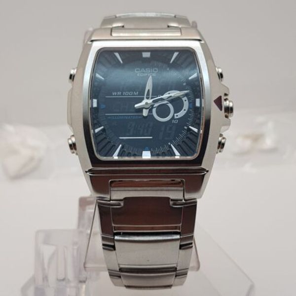Casio Edifice EFA-120 [4334] QUARTZ ANA-DIGI WATCH WORLD TIME CHRONO ...