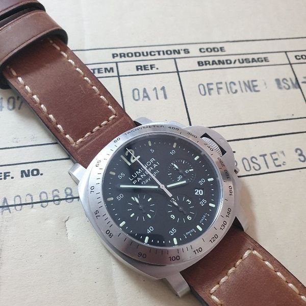 Panerai 250 Luminor Daylight Chronograph box and papers | WatchCharts