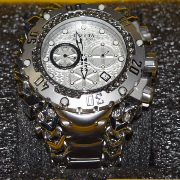 Invicta-Reserve-Gladiator-Watch-34429-Stainless Steel-Silver ...