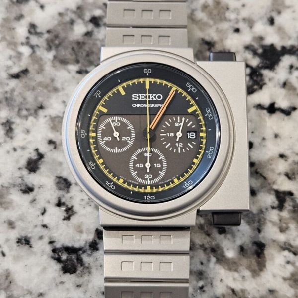 NEW Seiko SCED035 7T12-0BL0 Giugiaro Design Smart Spirit Alien Ripley ...