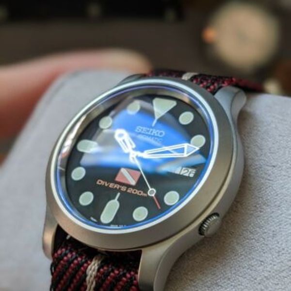 NWT Seiko SNK809 Diver Mod | WatchCharts Marketplace