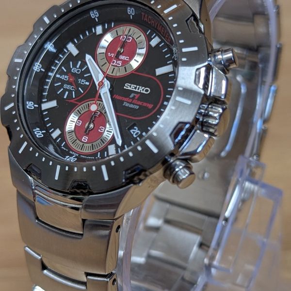 #STUNNING# Seiko F1 Honda Racing ( SN735P1) Full Boxed Set ...