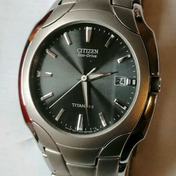 CITIZEN ECO DRIVE TITANIUM GENTS WATCH E111 S049610 | WatchCharts