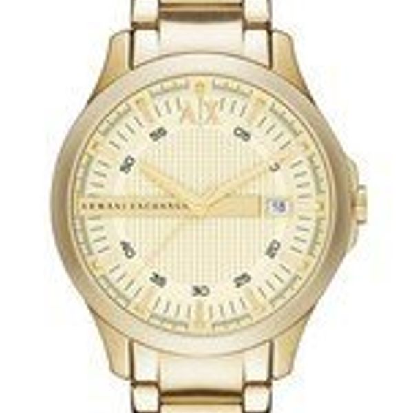 FS: Armani Exchange Gold Tone Champagne Dial AX2131 Men's Watch FREE ...