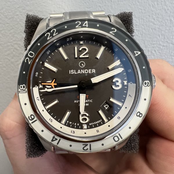 [$500 USD] FS: Islander Republic GMT SW330 99.9% | WatchCharts Marketplace