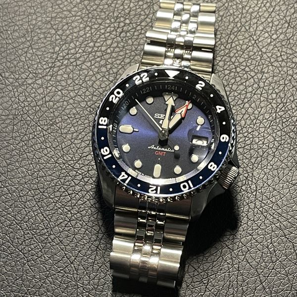 FS: Seiko 5 Sports GMT Series Blue Dial Ref. SBSC003 | WatchCharts