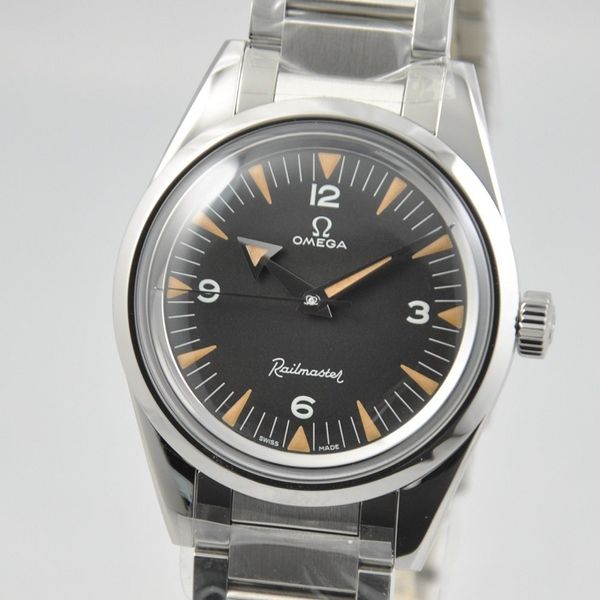 FS: New Omega Seamaster Railmaster 1957 Trilogy 38mm LIMITED 220.10.38 ...