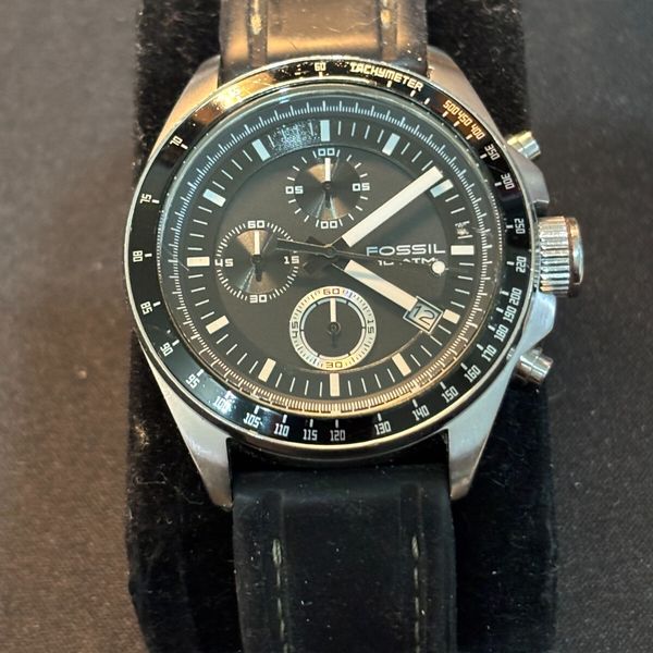 Fossil Decker Black Dial Chronograph Men's Watch CH2573. With original ...