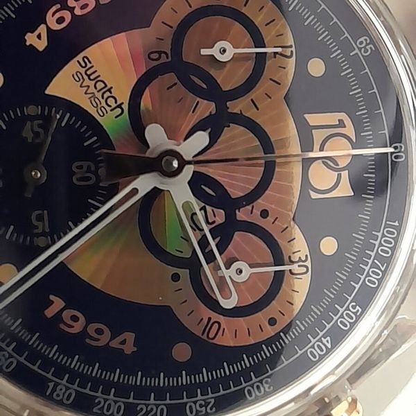 Vintage Swatch, Special Edition One Hundred Years Of The Olympic ...