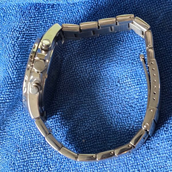 Pulsar by Seiko, YM62-X228 Chronograph Navy Blue Face - Fully Working ...