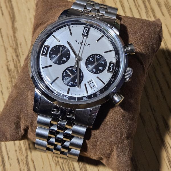 [WTS] Timex Marlin Chronograph Panda 40mm Men's Watch - 100 USD ...