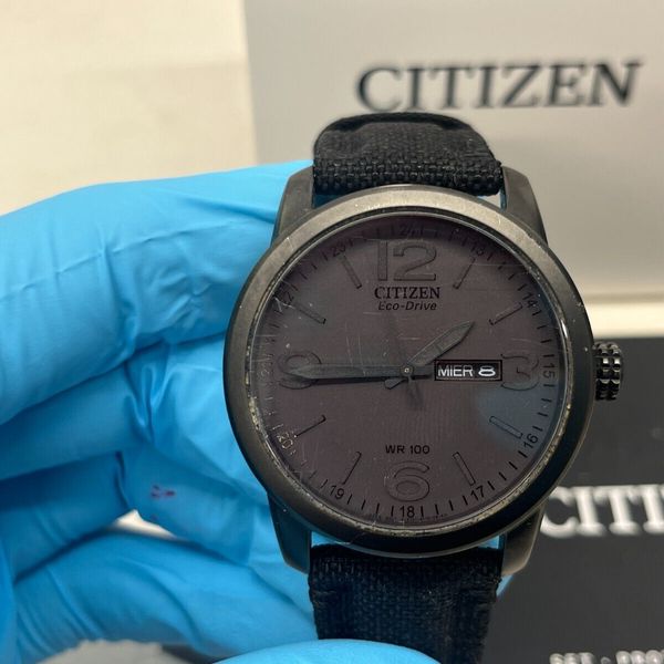 Citizen Eco-Drive Black Dial Men's Watch BM8475-00F - USED ...