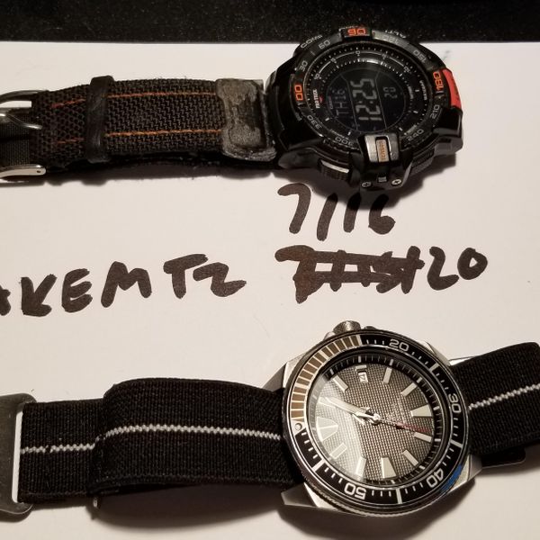 [WTS] Seiko samurai and casio pro trek cheap! | WatchCharts