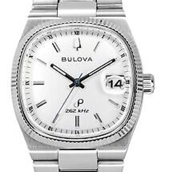 Bulova Classic Silver Dial Quartz Dress Men's Watch 96B444 ...