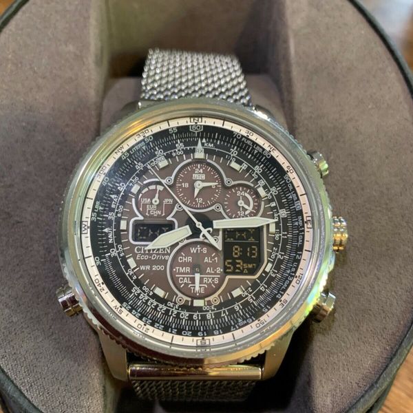 Citizen Navihawk UTC Eco-Drive JY8030-83E Wrist Watch for Men ...
