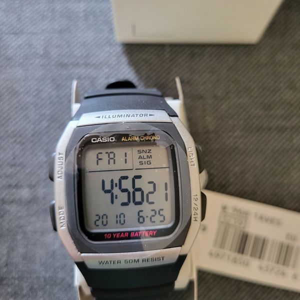 Casio W-96h Gents Digital Watch BRAND NEW with Tags & Box | WatchCharts ...