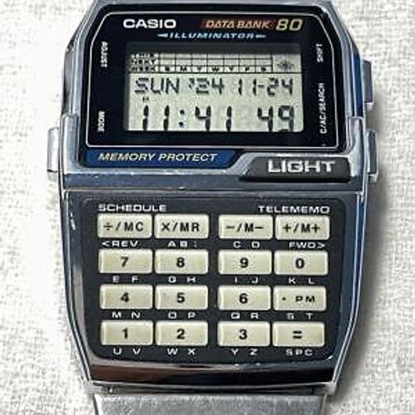 Casio Data Bank Dbc-810 | WatchCharts Marketplace