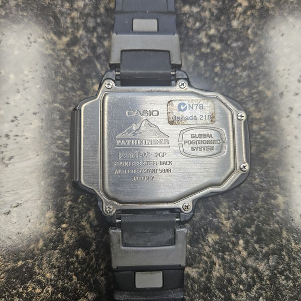 Vintage Casio Pathfinder 2240 PAT-2GP GPS Watch â Rare, As-Is, No ...