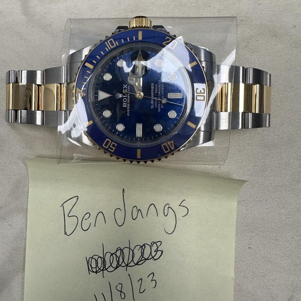 [WTS] Rolex Submariner Two Tone “Bluesy” reference 126613LB ...