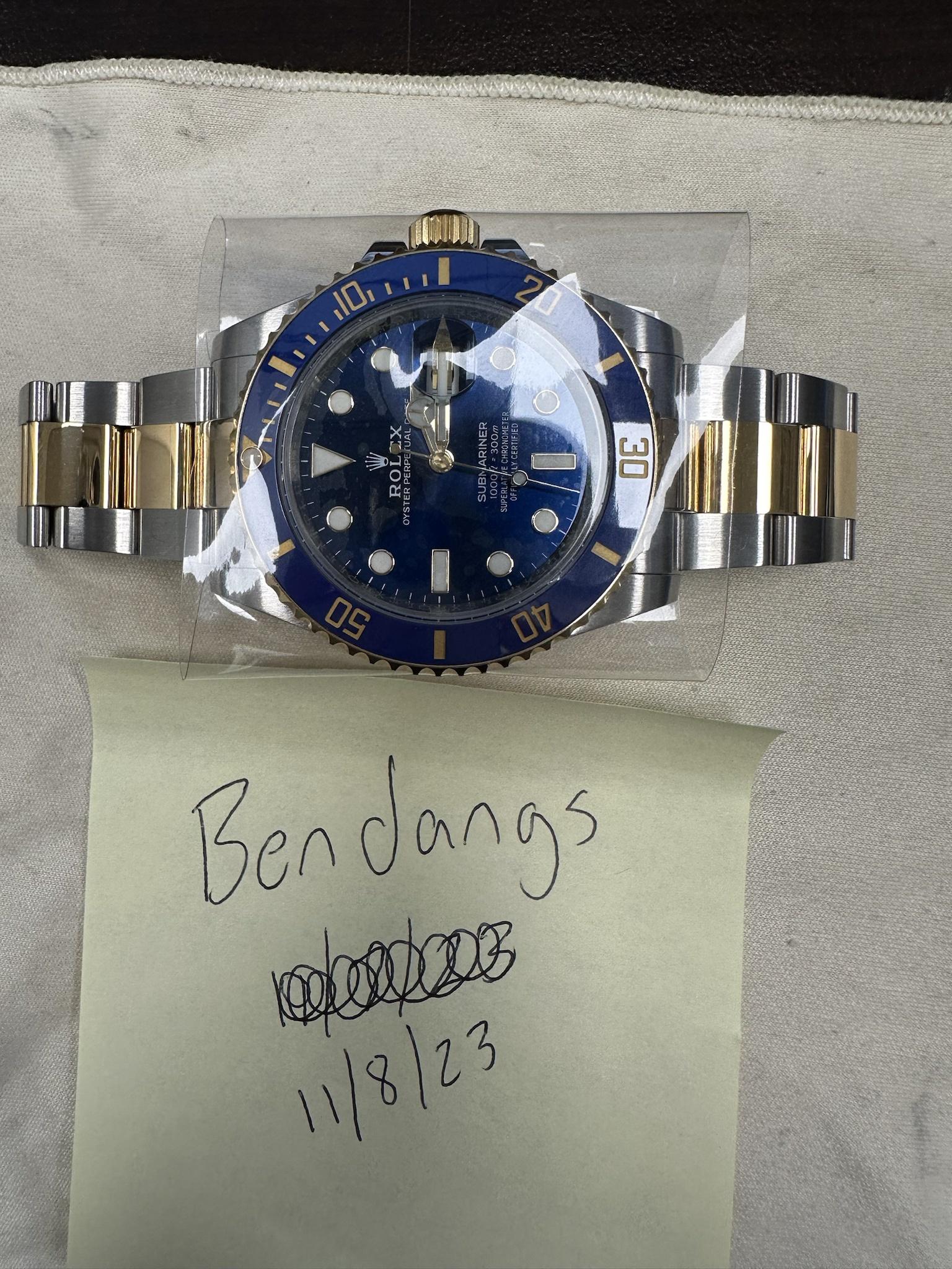 [WTS] Rolex Submariner Two Tone “Bluesy” reference 126613LB ...