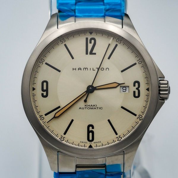 HAMILTON Khaki Aviation Stainless Steel - Automatic - Men's Watch ...
