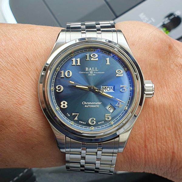 FS Ball Trainmaster NM1058D Cleveland Express Chronometer Watch only ...