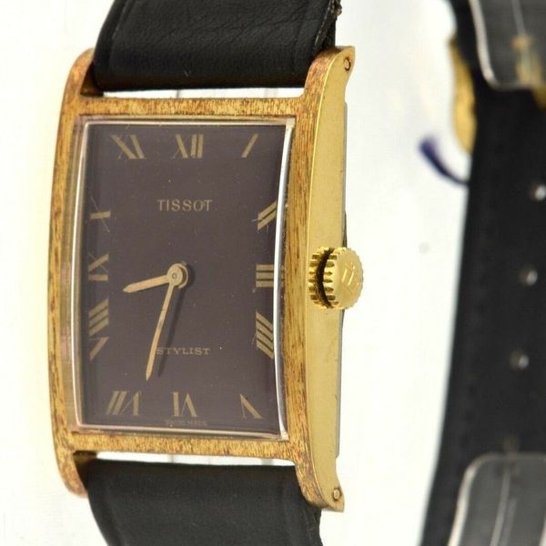Tissot Stylist Mechanical Gold Plated Cal.709 1969 New With Tags NOS ...