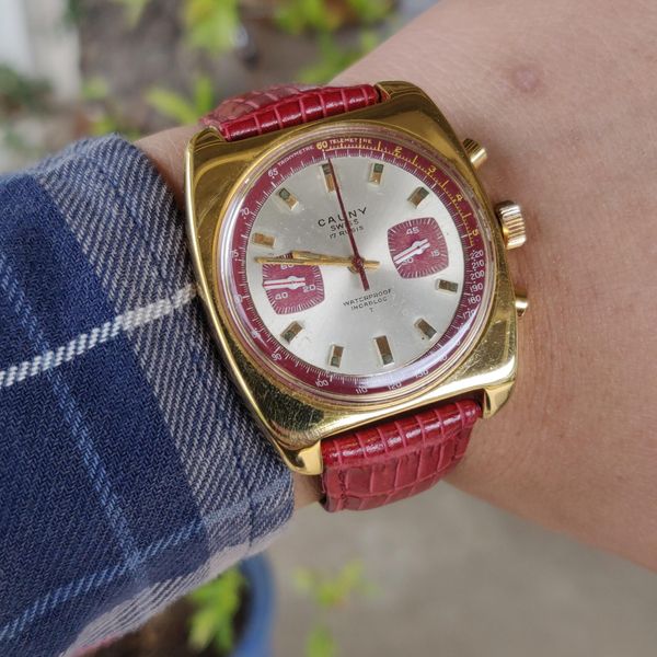 [REDUCED] [WTS/WTT] Cauny Prima 70s Chronograph Valjoux 7733 Movement ...