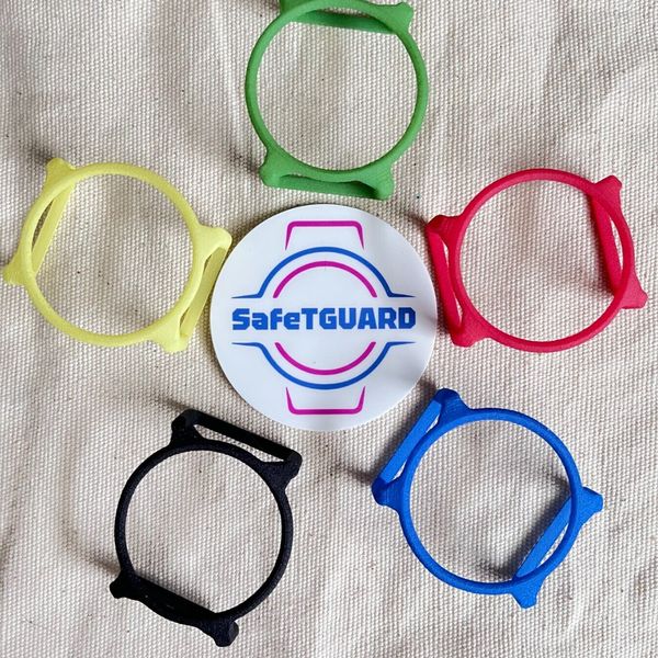 SafeTGUARD 41mm SWATCH watch GUARD compatible 3D printed in 5 colors ...