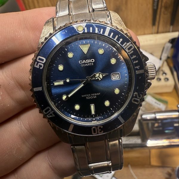 Casio Quartz Menâ s. Running. Light Scratches See Photos | WatchCharts ...