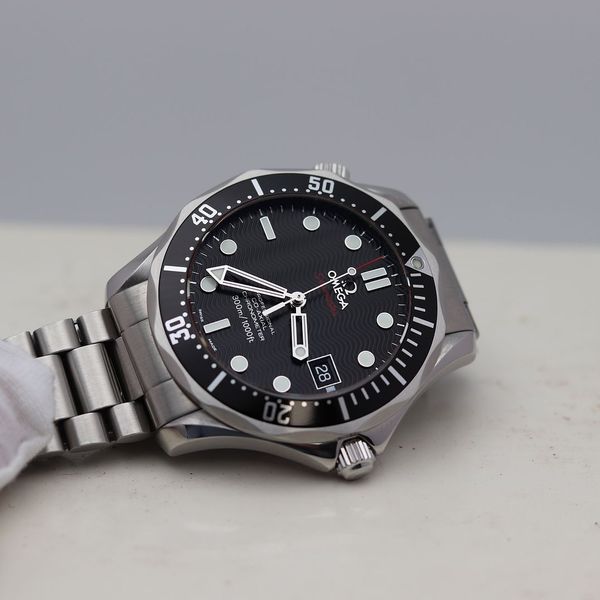 48 HOUR SALE! Omega Seamaster Pro SMP 212.30.41.20.01.002 Black Wave ...