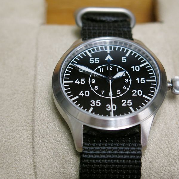 FS: Escapement Time Pilot watch - Seiko Automatic, sapphire, Grruppo ...