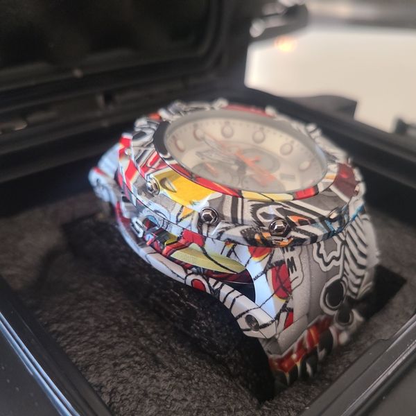 Invicta Reserve Grand S1 Rally Graffiti Hydroplate Chronograph Watch ...