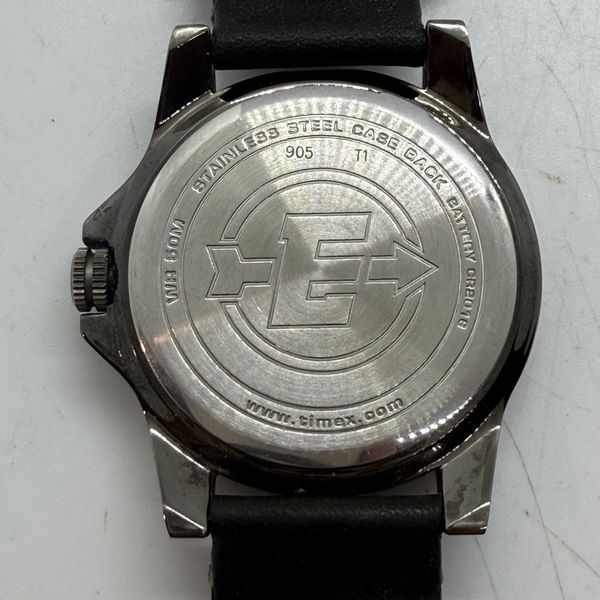 Timex Expedition Indiglo 905 T1 Brown Leather WR 50M Menâ s Military Field Watch | WatchCharts ...