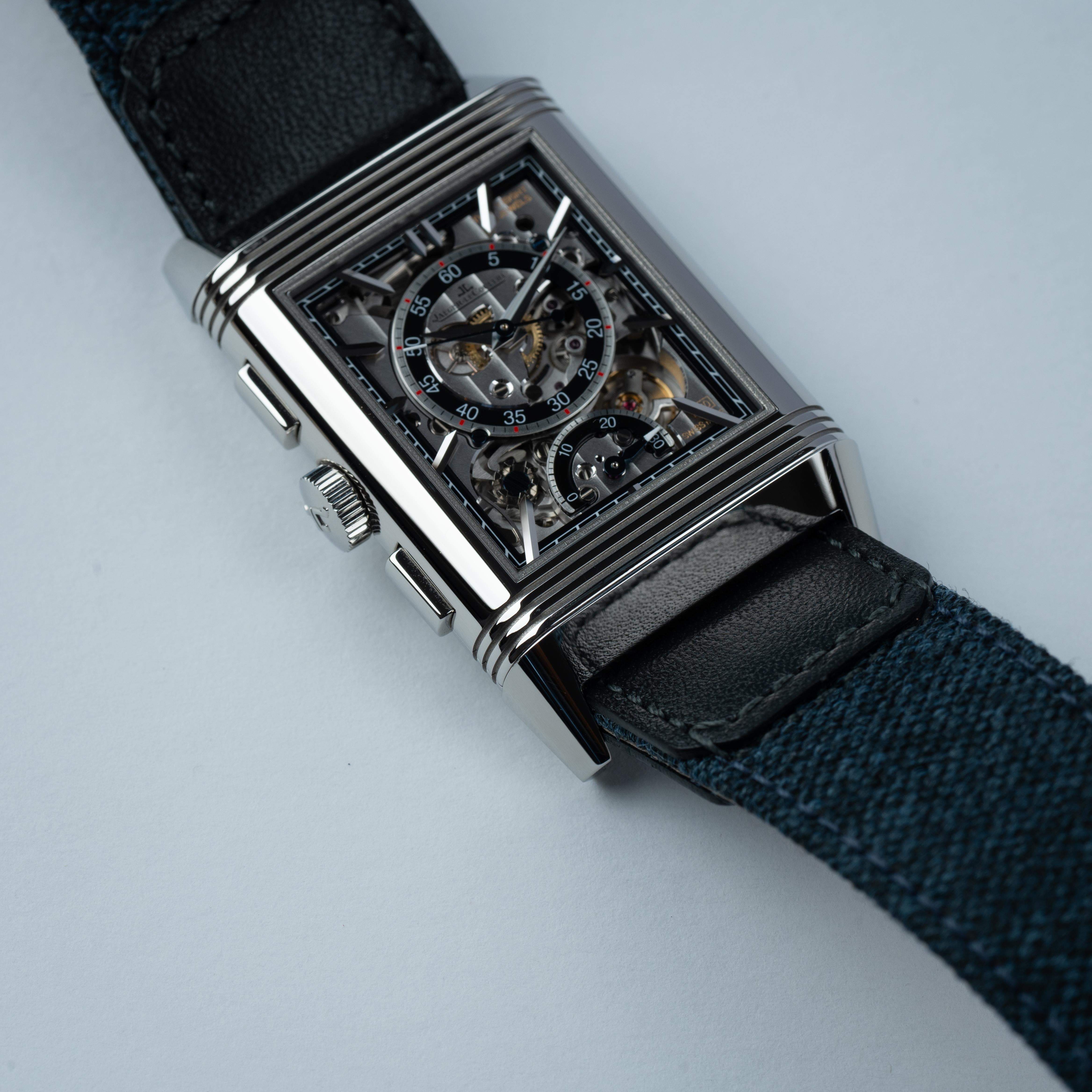 [WTS] 2023 JLC Jaeger-LeCoultre Reverso Tribute Chronograph Blue ...