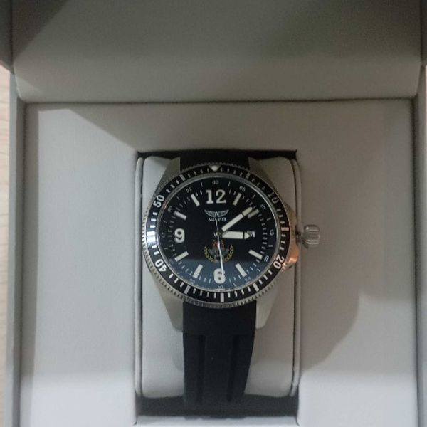 Aviator Watch - Mindef logo | WatchCharts Marketplace