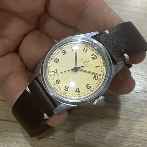 OMEGA MILITARY U.S.ARMY 35mm MANUAL Cal. 03T2 Ref. 2384-1 VINTAGE 1945 ...