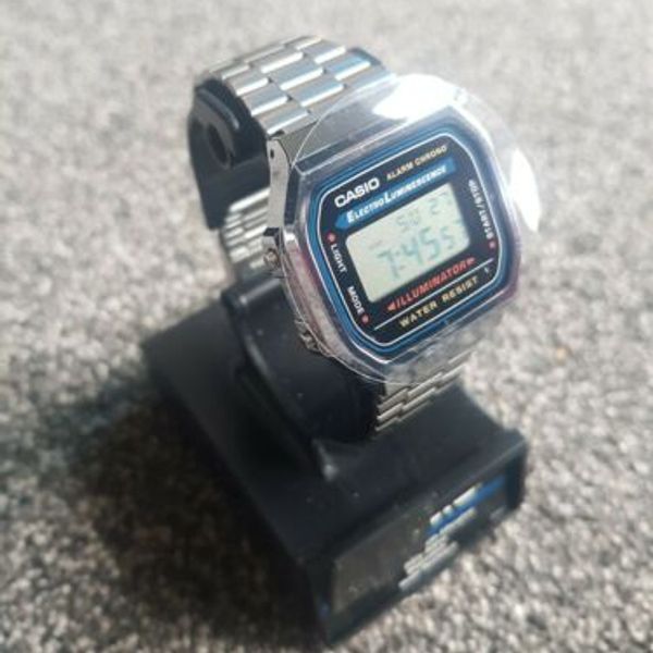 Casio, 3298 A168WA-1WCR, Unisex, Retro Digital | WatchCharts Marketplace