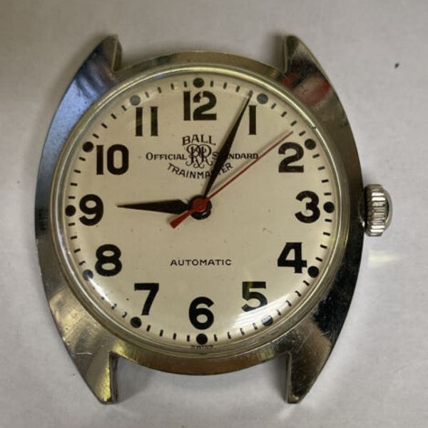 Ball Official Standard Trainmaster Stainless Steel Wrist Watch ...