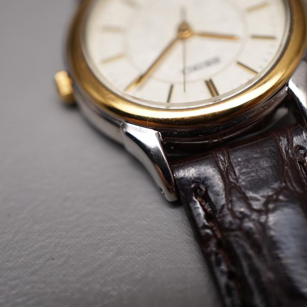 [WTS] Unworn Vintage 2002 Seiko Spirit 7N01-6880 Gold Two Tone Quartz ...