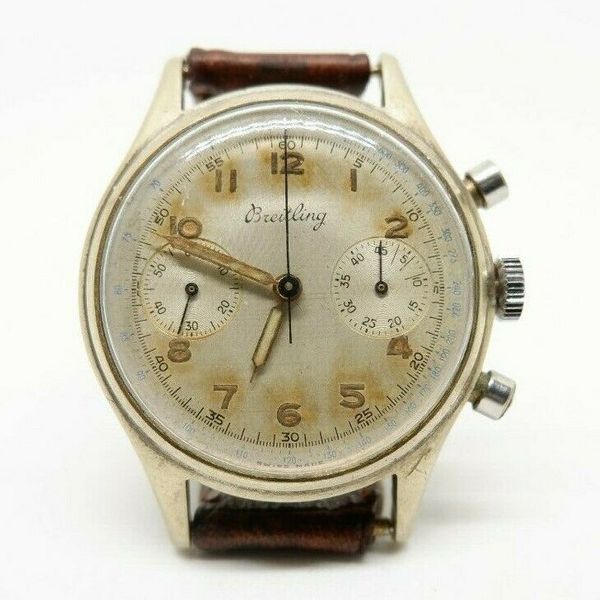 Vintage 1950 Breitling 1191 Venus 188 Chronograph for Restoration ...