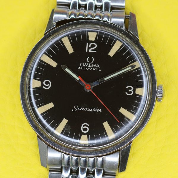 [WTS] Omega Seamaster Vintage Military Dial 165.002 with Omega signed ...